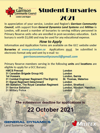 Bursaries Page - Garrison Community Council